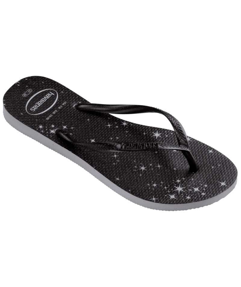 Promo Havaianas Slim Gloss Women Flip Flops 9320-Grey/ Grey - Sandal ...