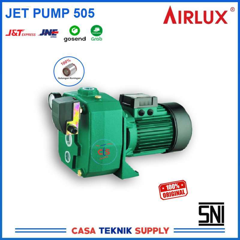Jual Airlux Mesin Pompa Air 505 A Jet Pump 50 Meter Sumur Dalam 505a ...