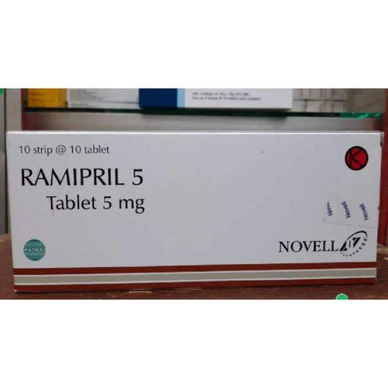 Promo ramipril 5 Mg Per Box isi 100 Tablet ORIGINAL Diskon 33% di ...