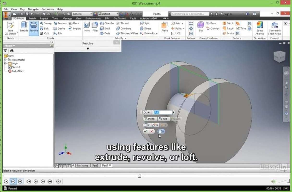 Jual Video Tutorial Mastering Autodesk Inventor Pro 2019 Update Seri 4 Di Seller Tutorial 3d ...