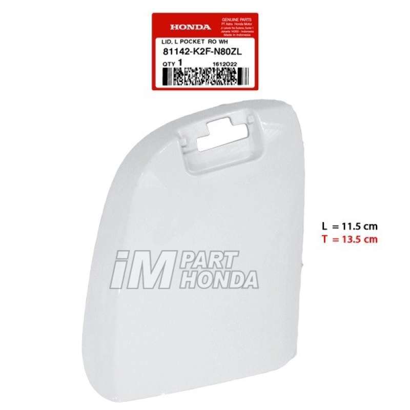 Jual AHM 81142-K2F-N80ZL Lid L Pocket Tutup Charger Kiri Scoopy eSP LED ...