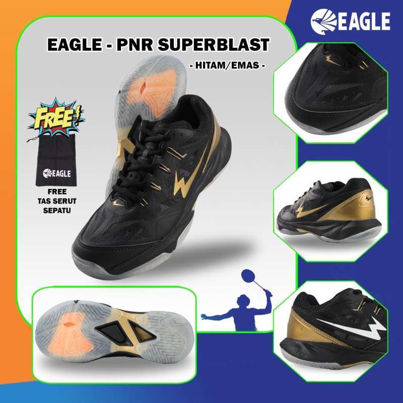 Jual Sepatu Badminton Eagle Prn Superblast/super Blast Badminton Shoes Di Seller Prochampion ...