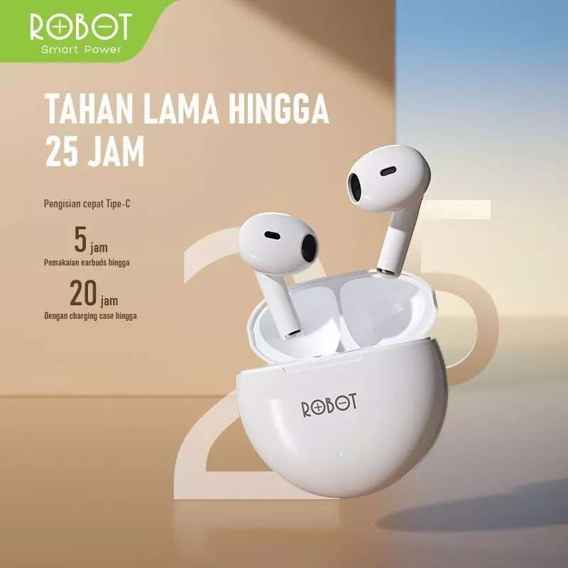 Jual Robot T10 Flybuds Tws True Wireless Earbuds Headset Bluetooth 5.3 ...