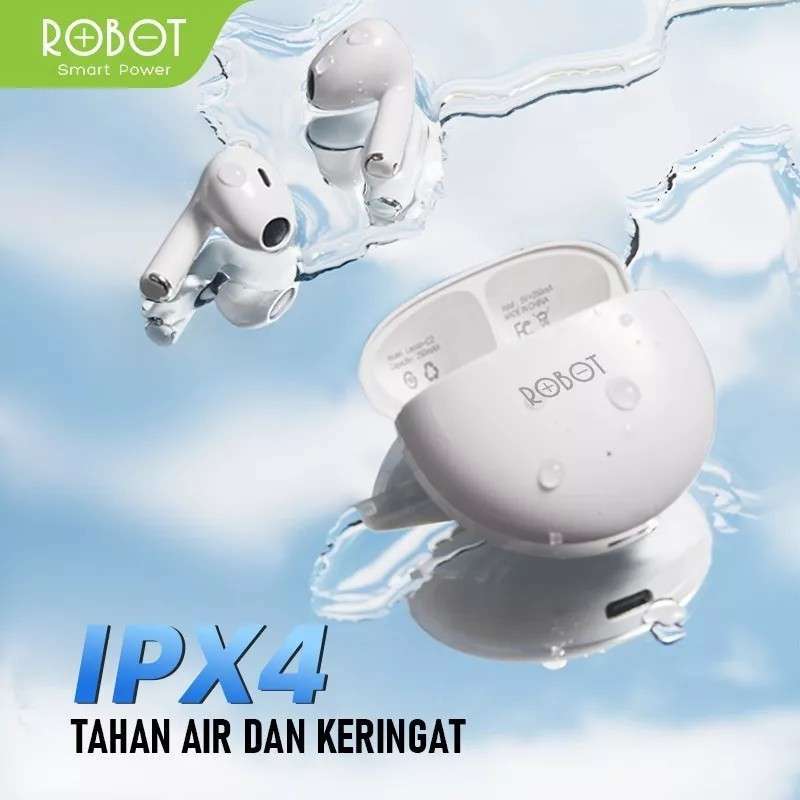 Jual Robot T10 Flybuds Tws True Wireless Earbuds Headset Bluetooth 5.3 ...