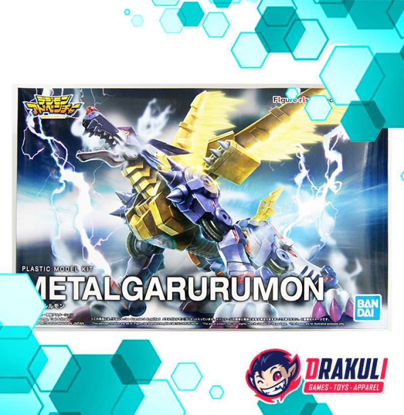 Jual BANDAI Plamo Figure-rise Standard Amplified - MetalGarurumon di Seller Drakuli Games ...