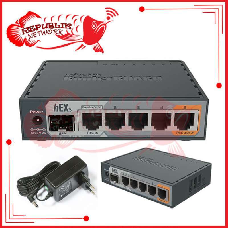 Promo MikroTik RB760 iGS hEX S Diskon 23% di Seller Paperindo Store ...
