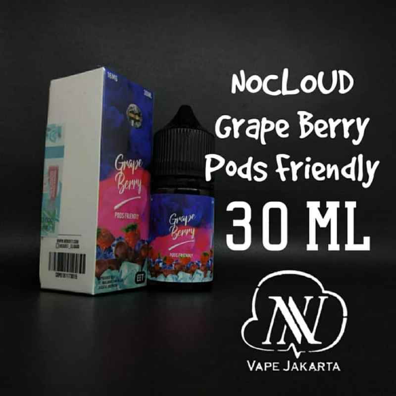 Jual Liquid Grape Berry Pod Friendly Nocloud 30ml 16mg By Hero57 Di ...
