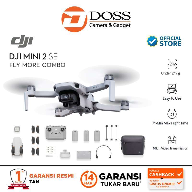 DJI Mini 2 SE Combo - Harga Terbaru Juni 2024 | Blibli