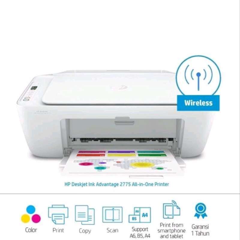 Jual Printer Hp 2775 Ink Advantage Deskjet All In One Wireless Di ...