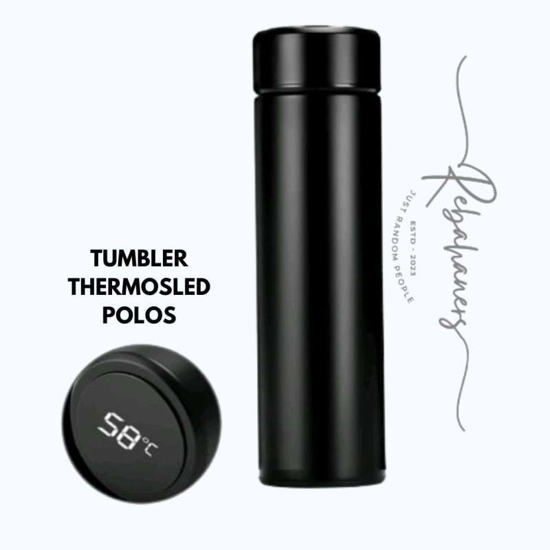 Jual Smart Led Tumbler Thermos Naruto X Sasuke Hitam Di Seller ...