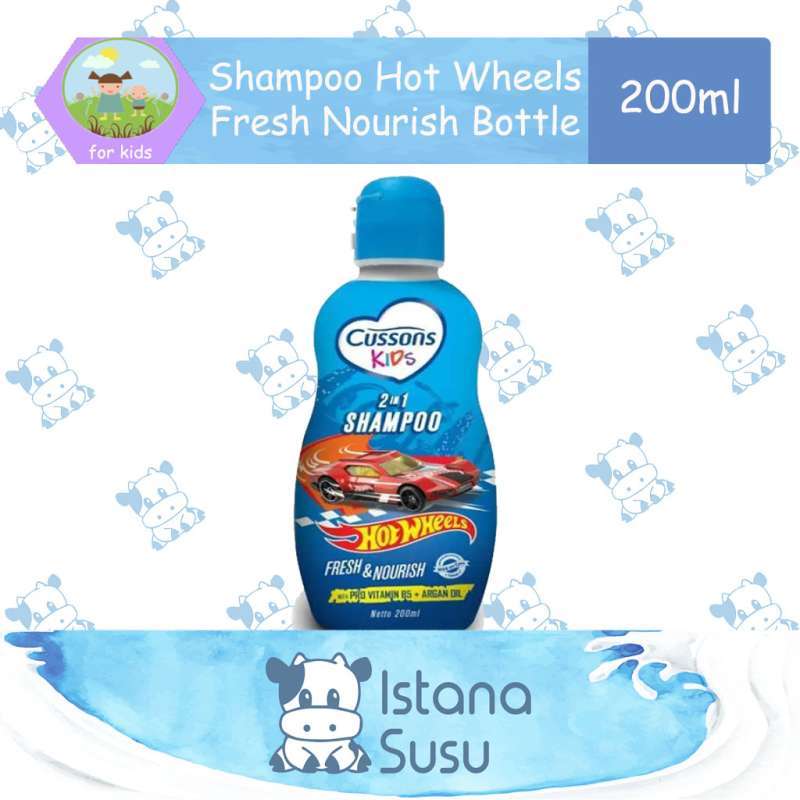 Jual Cussons Kids Shampoo Hot Wheels Fresh & Nourish 200ml di Seller ...