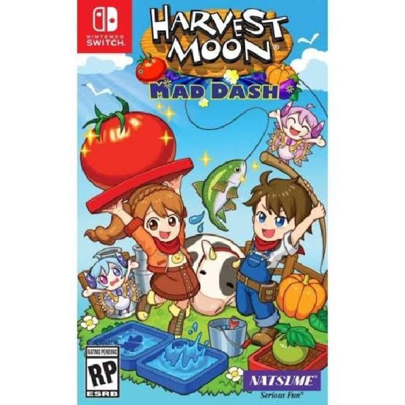 Jual Game Nintendo Switch Harvest Moon Mad Dash Di Seller Dragon Games ...