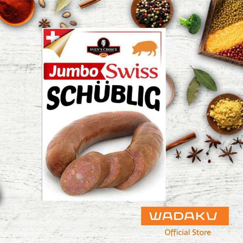 Jual Sven's Choice Jumbo Swiss Schublig 200g Giant Sausage Jumbo Sosis ...