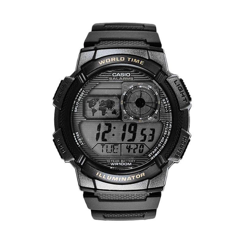 Promo Casio AE-1000W-1BVDF Jam Tangan Pria - Hitam Diskon 38% di Seller Tri Arloji Official ...