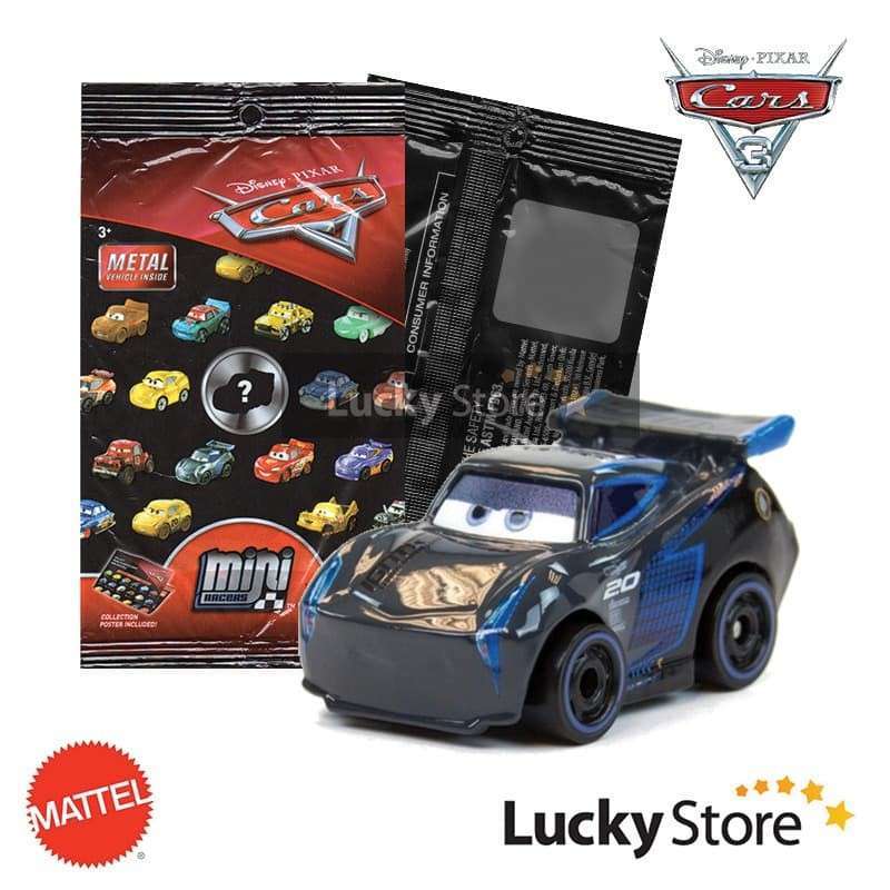 Jual Diecast Disney Cars Mini Racers Mattel - Metallic Jackson Storm ...