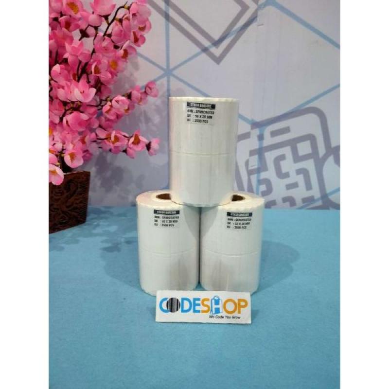 Jual Label Semicoated ukuran 50x20 di Seller CODESHOP SURABAYA BARAT - Siwalankerto, Kota ...