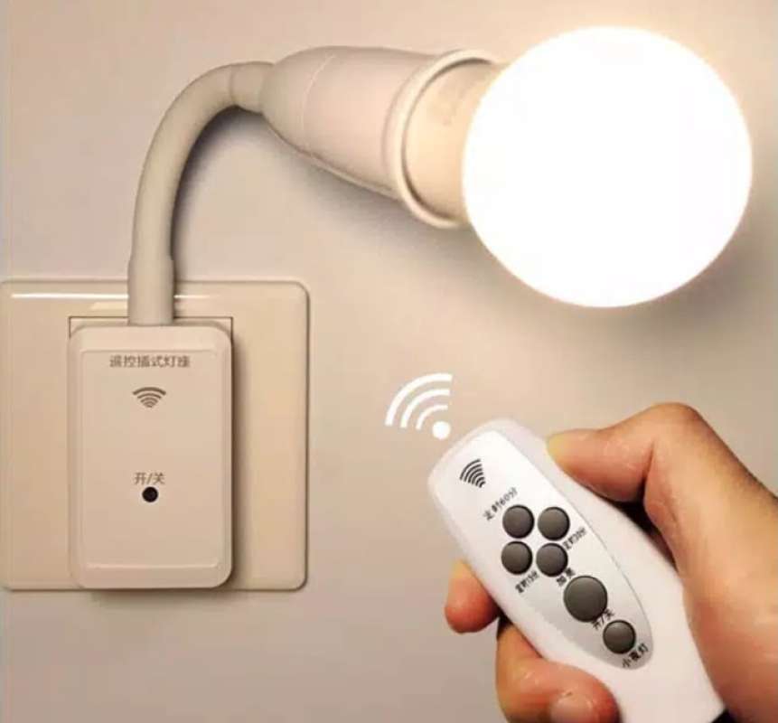 Jual Fitting Lampu LED Remote, Mode Remote : On/Off, Sleep, Time ...