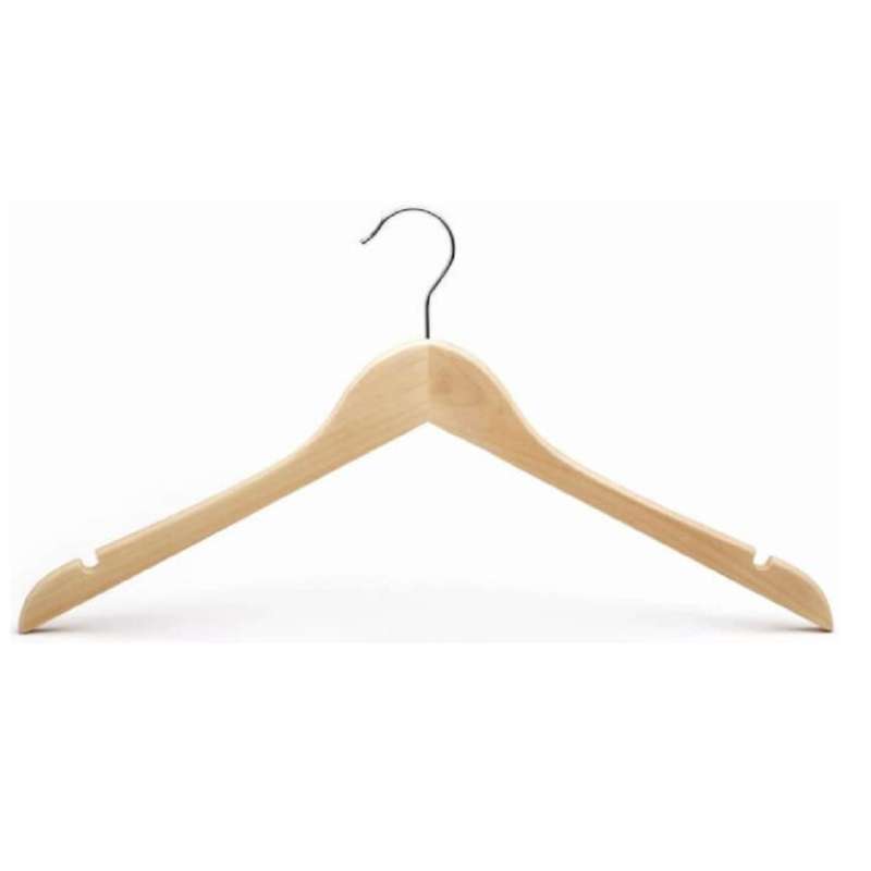 Jual Hanger Kayu Warna Natural [12 's] di Seller Aneka Sari Singkawang ...