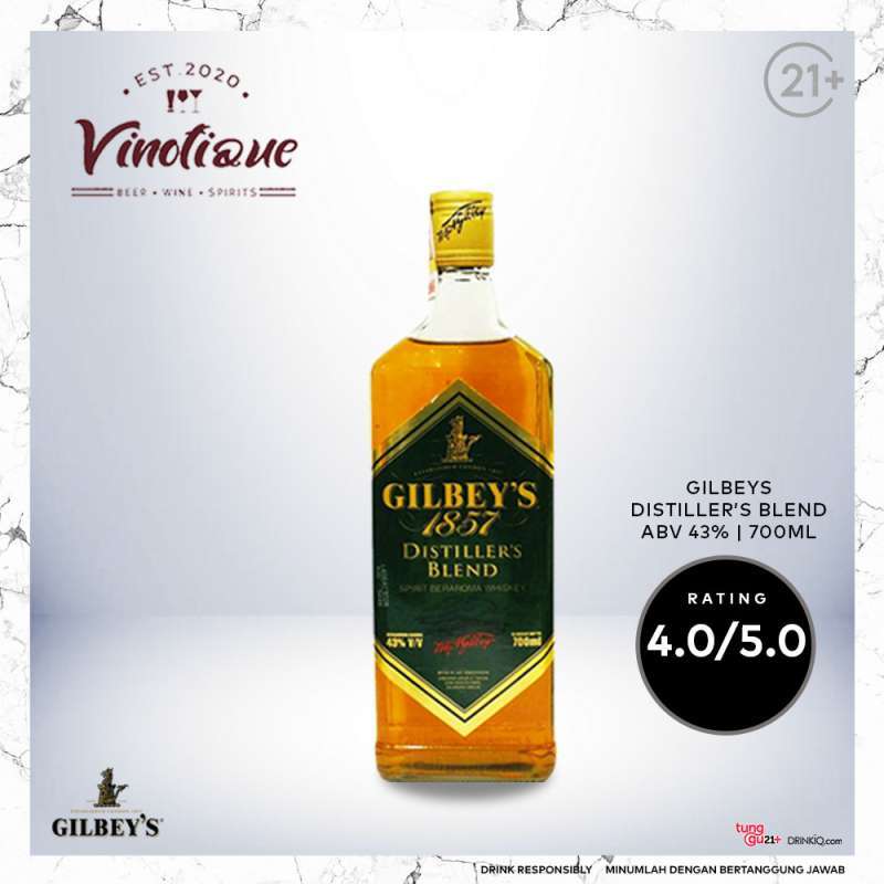 Jual GILBEYS Distiller Blend Minuman Alkohol [700 mL] di Seller ...