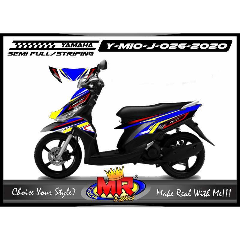 Jual Stiker Mio J Custom Terbaru Dengan Harga Termurah Di 2024 | Blibli