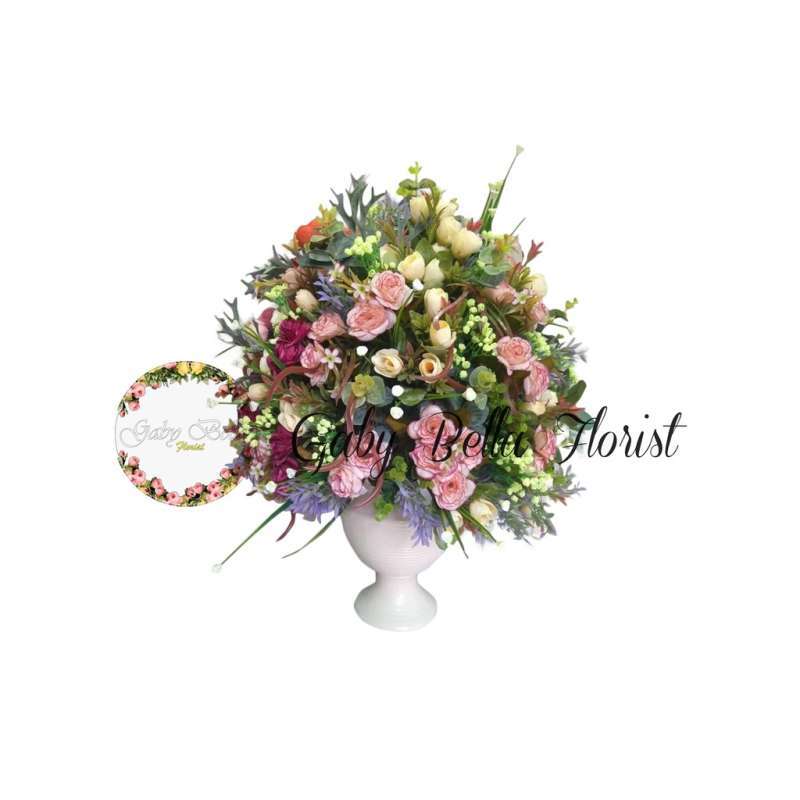 Jual Rangkaian Bunga Artificial - 018 Bunga Palsu Buket Bunga Wisuda ...