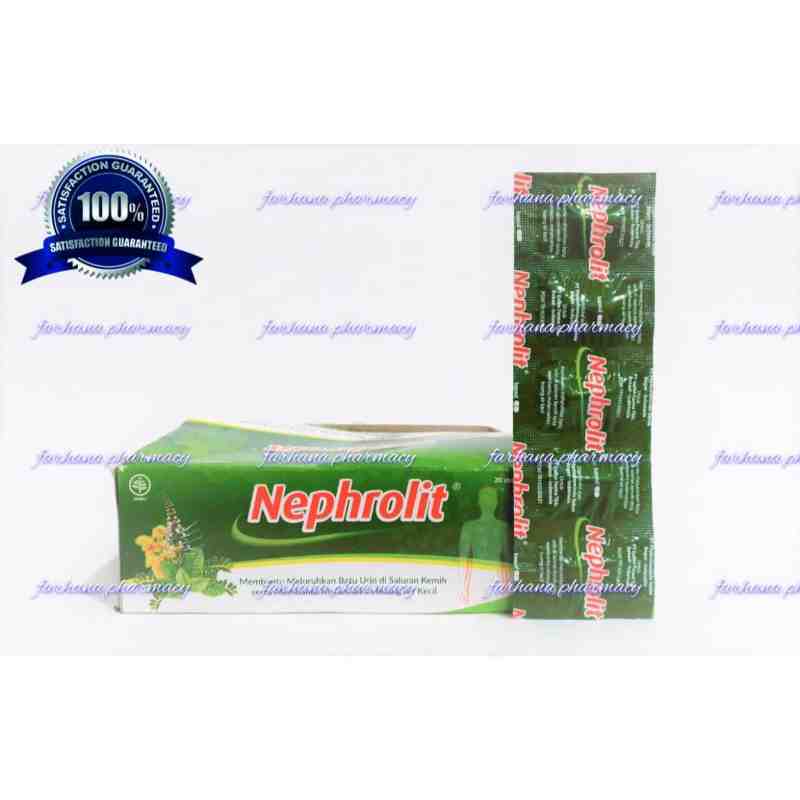 Jual Jual Promo Nephrolit Strip Isi 5 Kapsul - Obat Kencing Batu ...