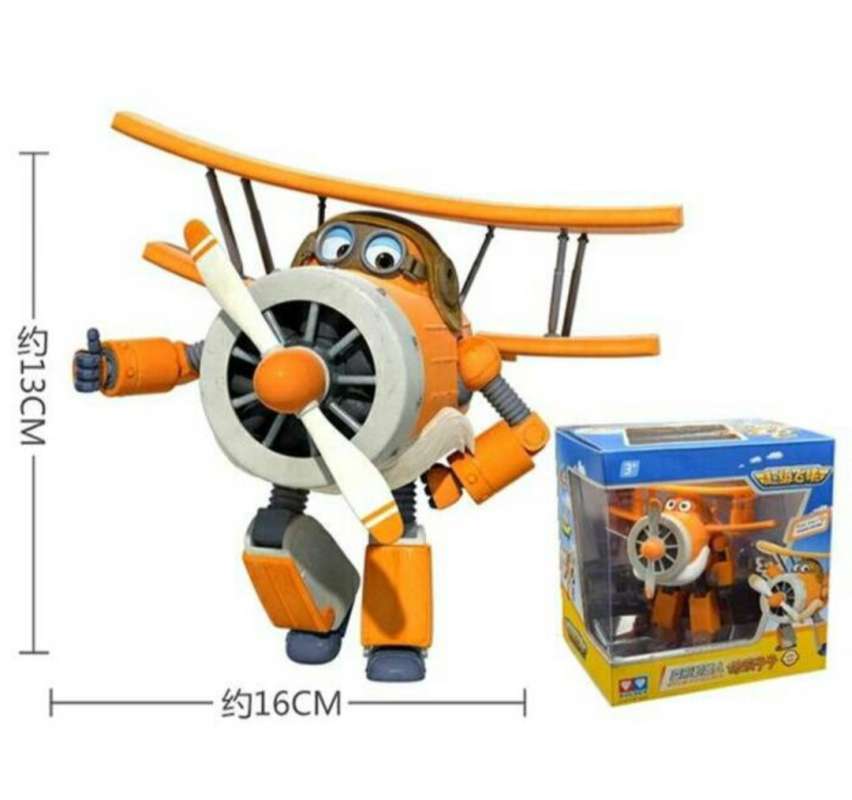 Promo Mainan Action Figure Super Wings Transforming Grand Albert ...