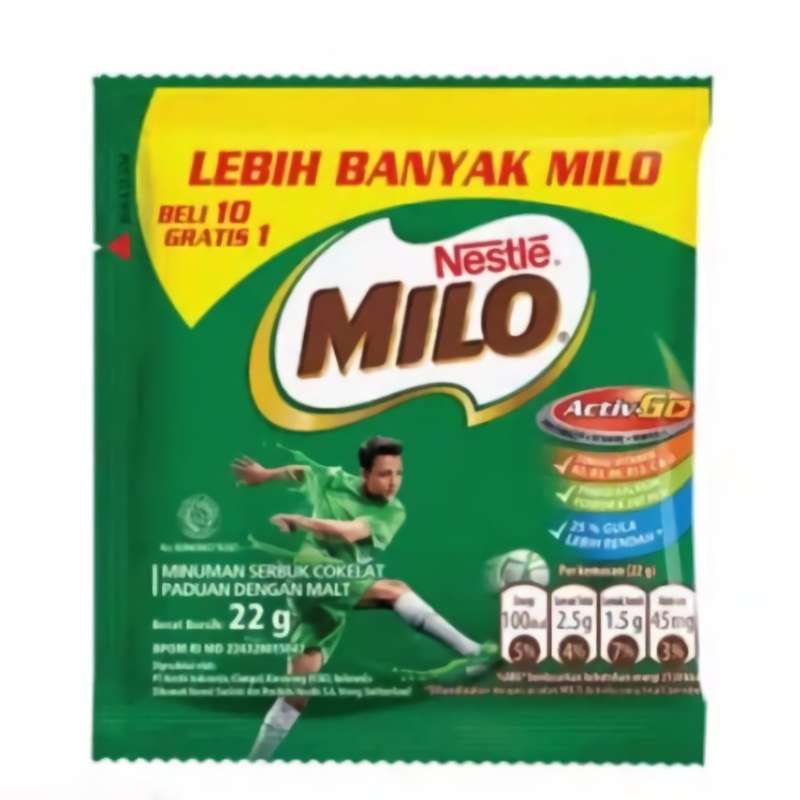 Jual Milo Nestle Activ Go Sachet 22 Gram di Seller Toko Sembako Murah ...