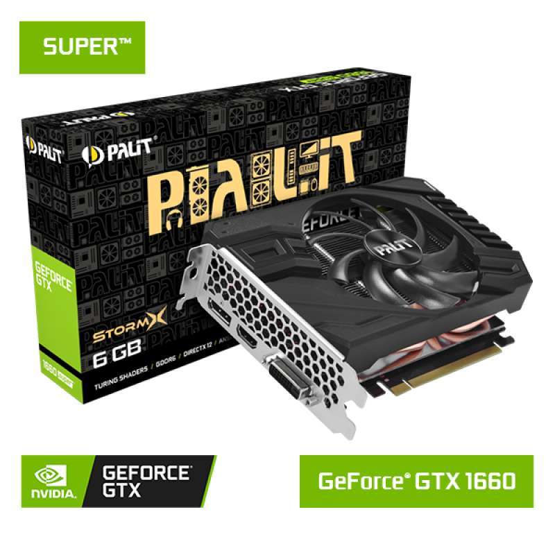 Jual Palit GeForce GTX 1660 SUPER StormX - 6GB GDDR6 VGA Card - Hitam ...