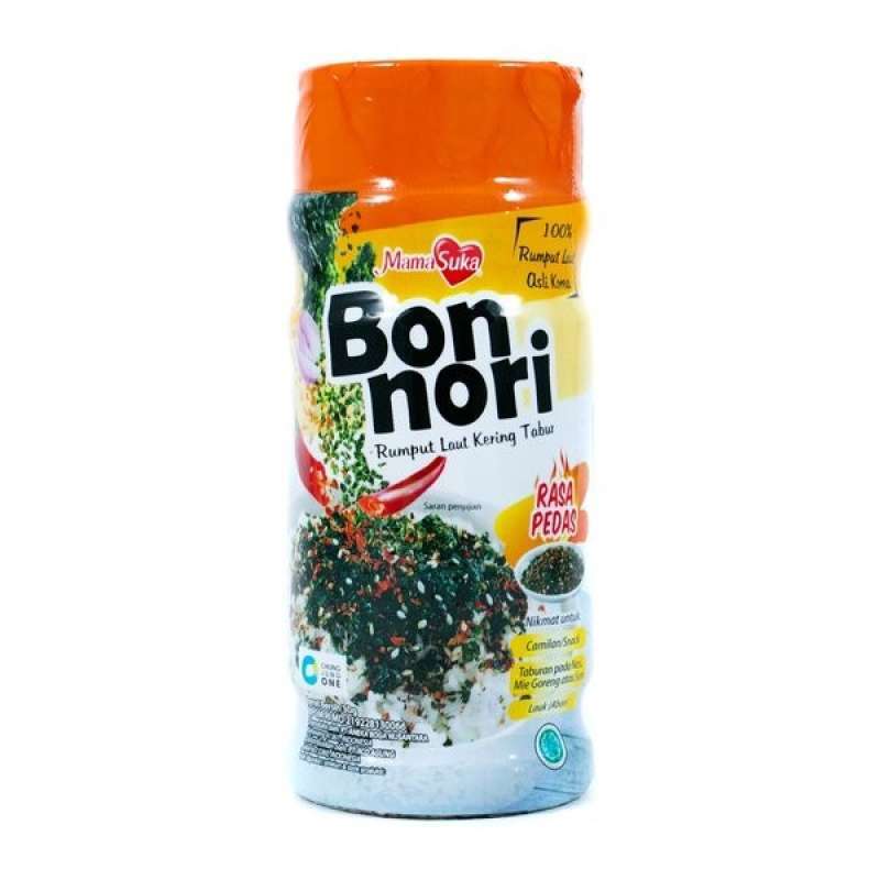 Jual BON NORI Abon Rumput Laut Kering Pedas 30g - MamaSuka BONNORI ...