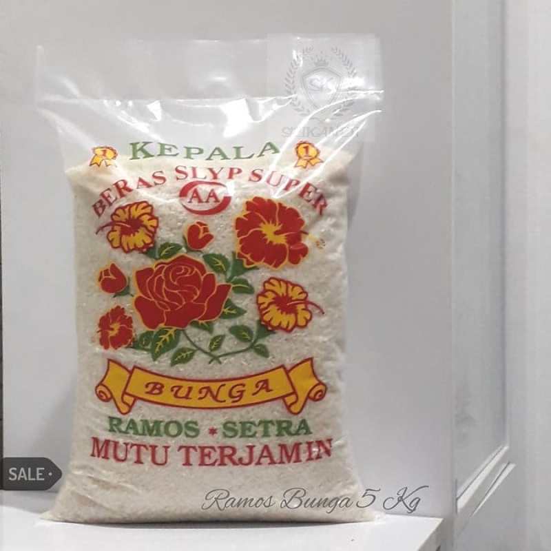 Jual Beras Ramos Bunga 5 kg di Seller Beras Srikandi - Pasar Manggis-2 ...