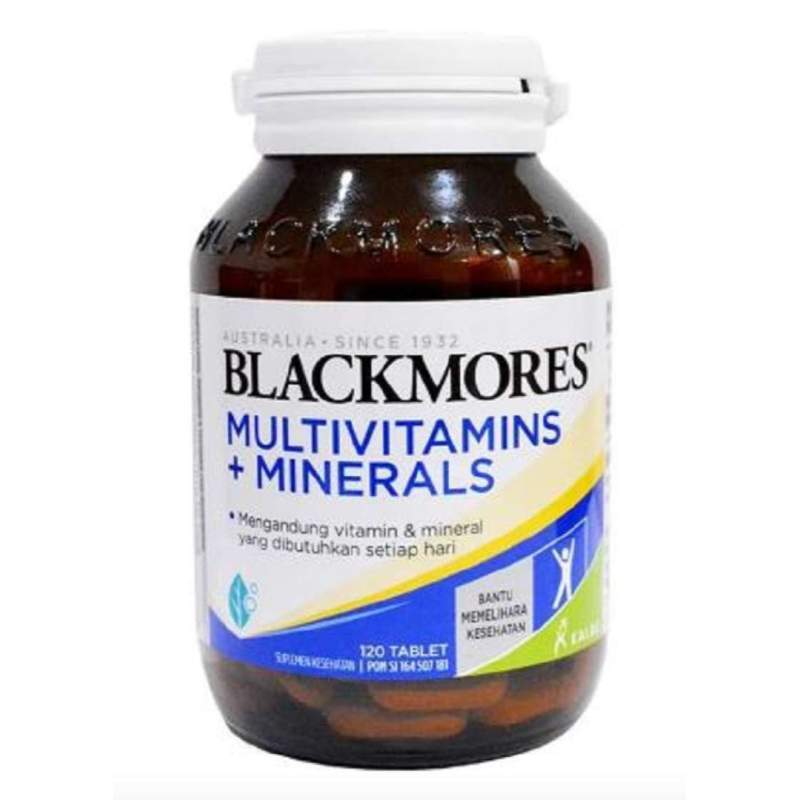 Jual Blackmores Multi Vitamin + Minerals 120 tab Mutivitamin Kalbe Jakarta di Seller Good Habit ...
