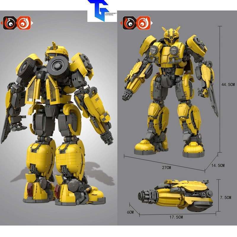 Jual Grand Guardian Brick No 663 Wasp Mars - Transformers Bumblebee ...
