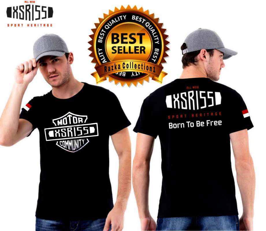 Jual Baju Motor Xsr155 Yamaha - Biru S Di Seller Razkacollection1 ...