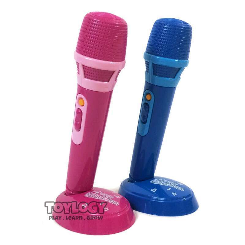 Jual Mainan Musik Anak Singer Self Microphone Mic Sound Effect Efek ...