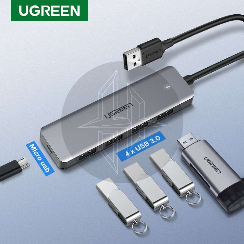 Jual UGREEN 50985 USB HUB To USB Port 3.0 Splitter Desktop Hub Laptop ...