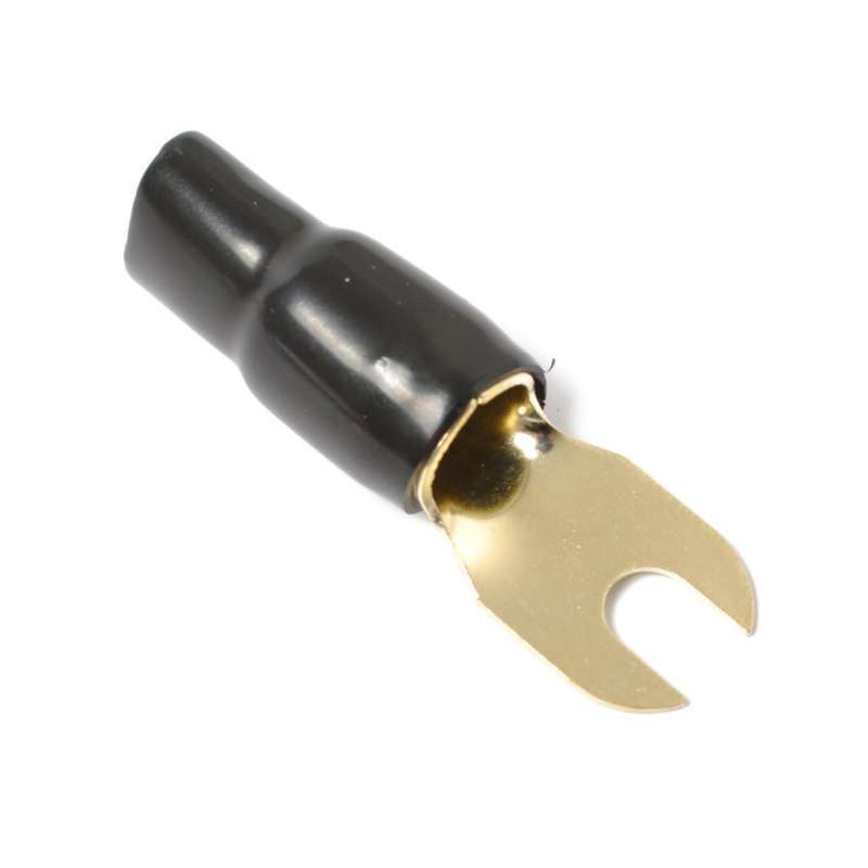 Jual Oem 1/0 Awg Gauge Fork Terminals Wire Connector Kit Positive ...