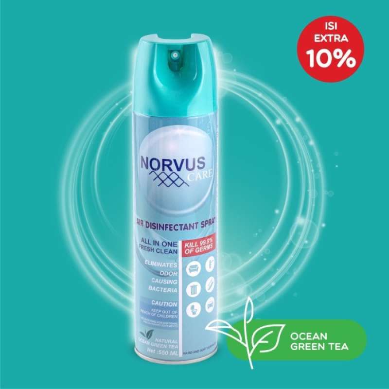 Jual NORVUS Air Disinfectant Spray Aerosol 550ml di Seller The Baby ...