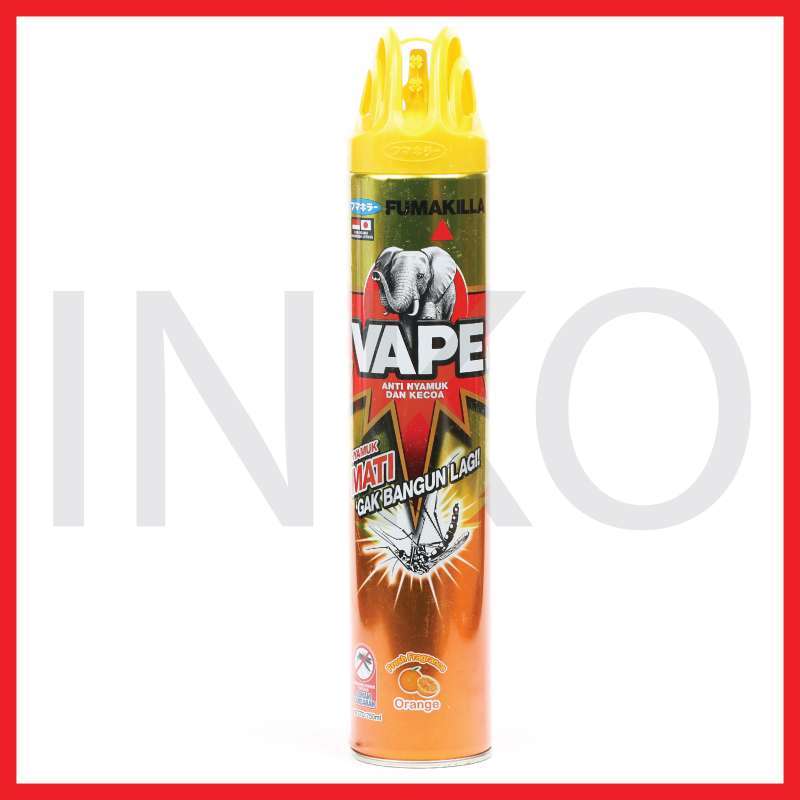 Jual Vape Obat Nyamuk Semprot Aerosol Orange 750ml Di Seller Inko ...