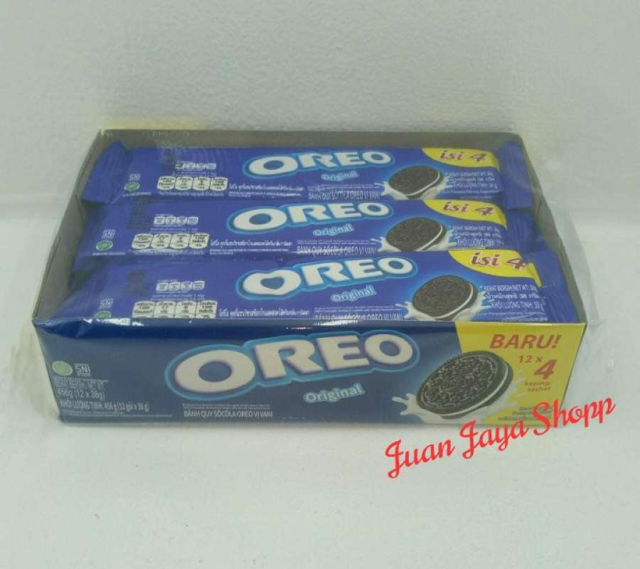 Jual Oreo Original Biscuit Vanila Isi 4 [12 Pcs/ Box] Di Seller Toko ...