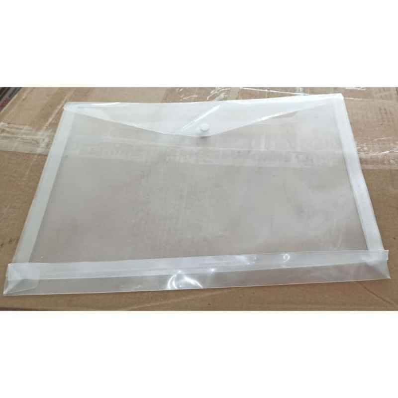 Promo Map Plastik Kancing Folio Ecoflex - Transparan (lsn) Diskon 17% ...