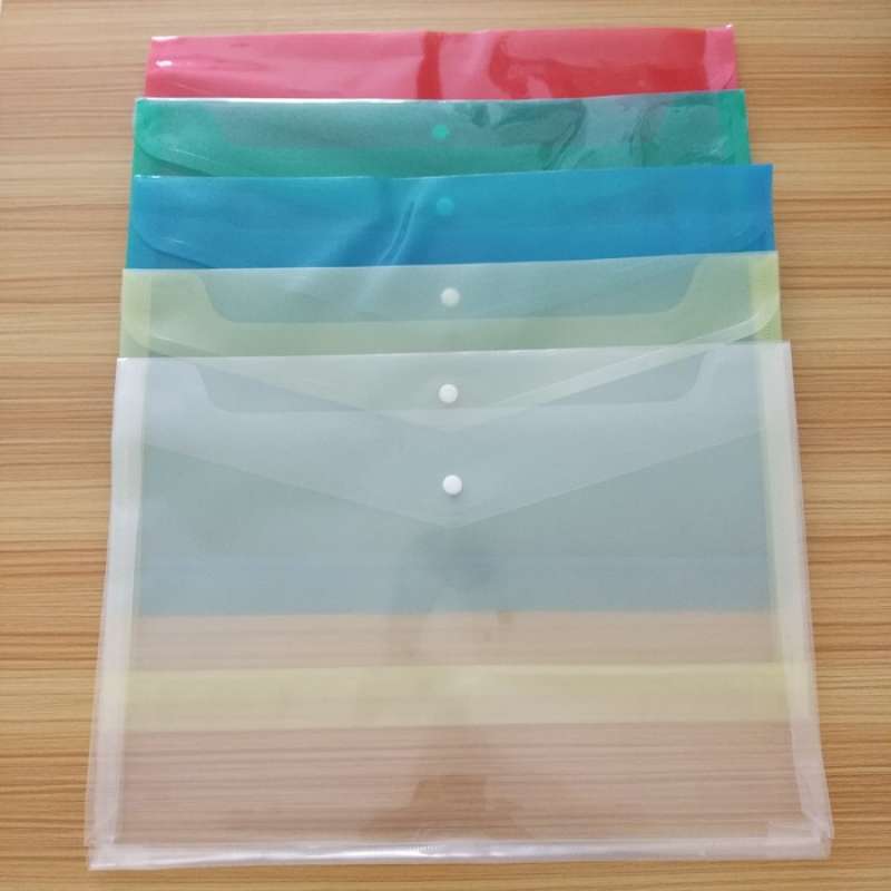 Promo Map Plastik Kancing Folio Ecoflex - Transparan (lsn) Diskon 17% ...