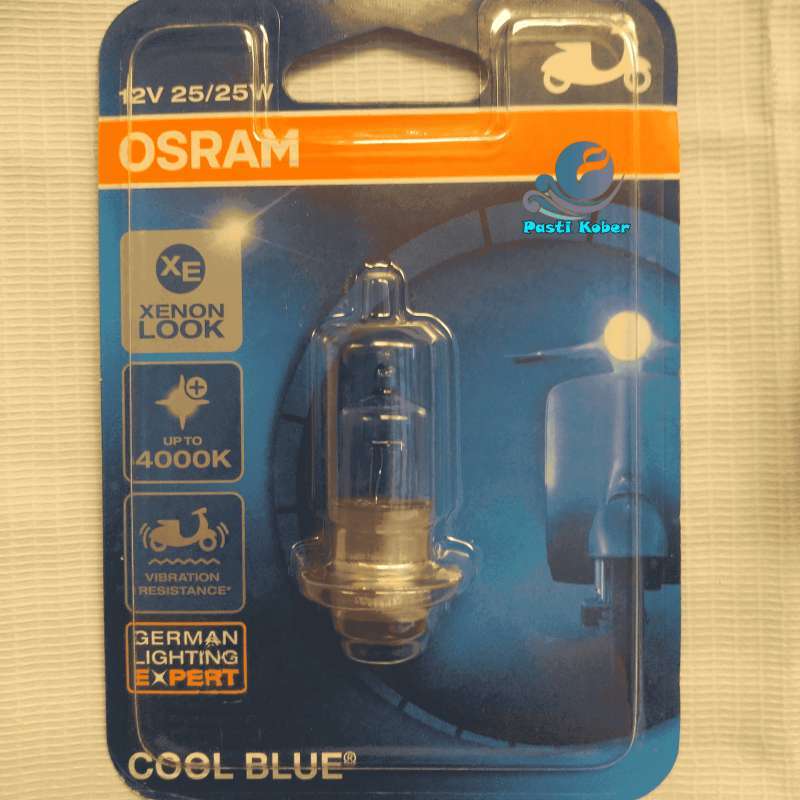 Jual Lampu Deapn Halogen Cool Blue 12V 25-25W Beat Vario Osram di Seller Pasti Kober - Kab ...