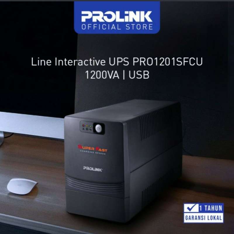 Jual Ups Prolink Pro1201sfcu 1200va Super Fast Charging Line ...