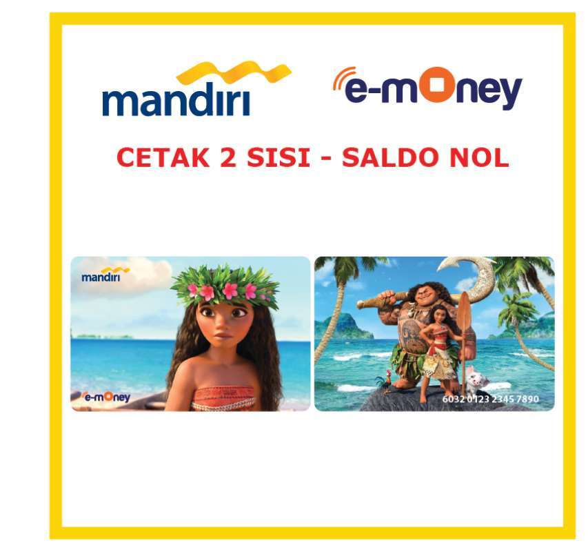 Jual Kartu MANDIRI E-MONEY Moana 7 Kartun Movie etoll Custom Emoney ... Jual Kartu MANDIRI E-MONEY Moana 7 Kartun Movie etoll Custom Emoney ...
