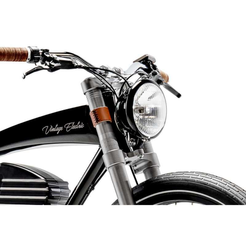 Jual Vintage Electric Bike Roadster Sepeda Listrik - Black Silver Di ...