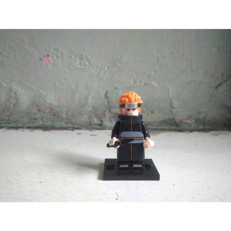 Jual Lego Naruto Yahiko Pain Akatsuki Minifigure Bricks di Seller ...