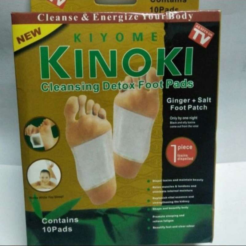 Jual kinoki gold koyo kaki original isi 10 pad per box 100% original di ...