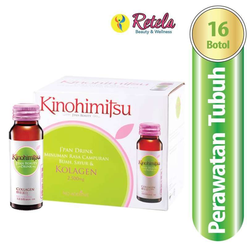 Jual Kinohimitsu Collagen 2500Mg - Isi 16 Botol di Seller Sariayu Store ...