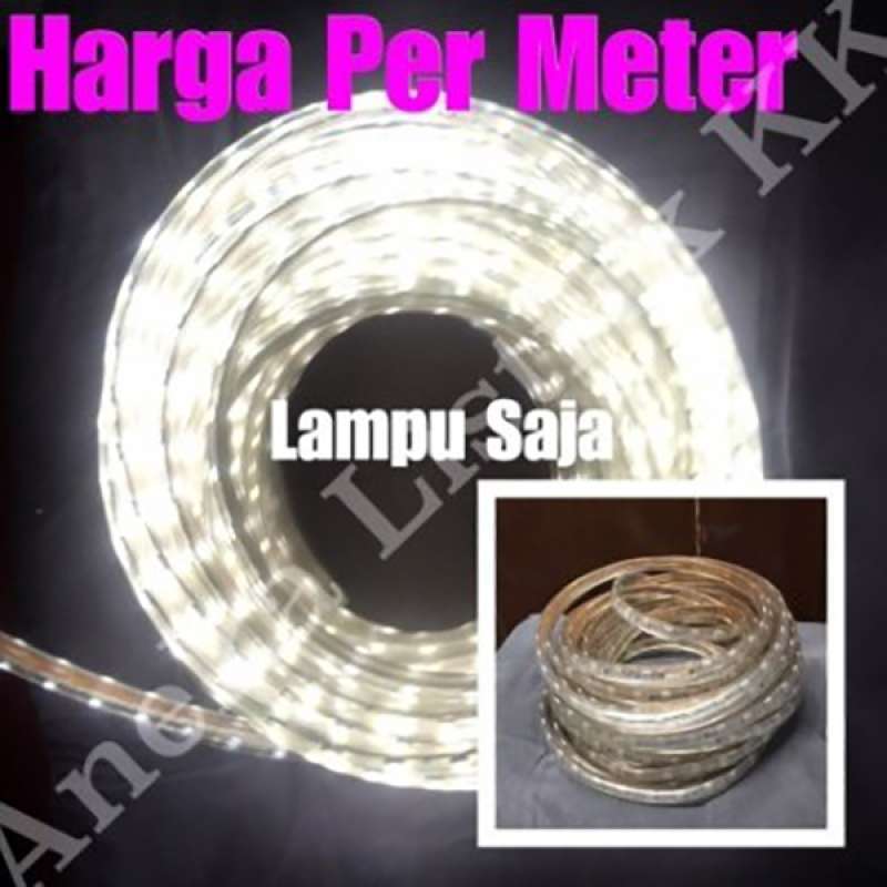 Jual Lampu Led Strip Selang Smd 5050 220v Outdoor Putih Kuning Warm